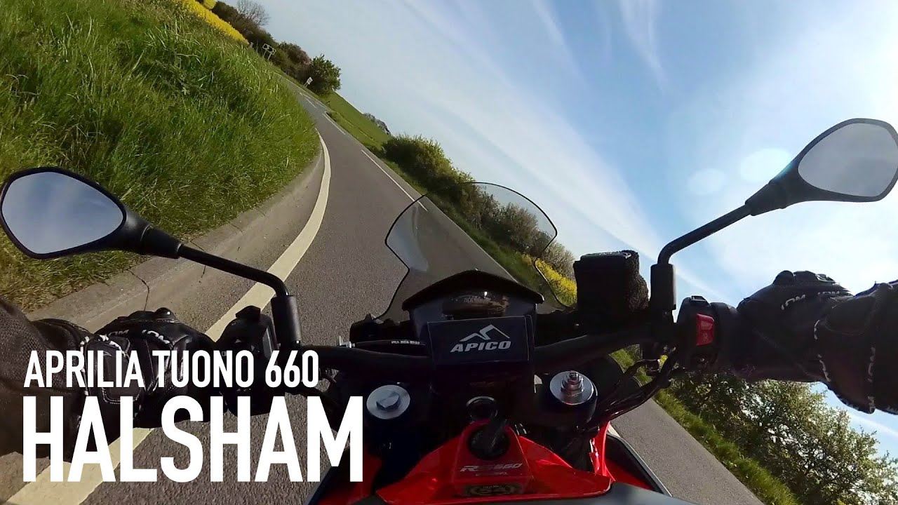 Aprilia Tuono 660 | Halsham | Sunny Spring Day - YouTube
