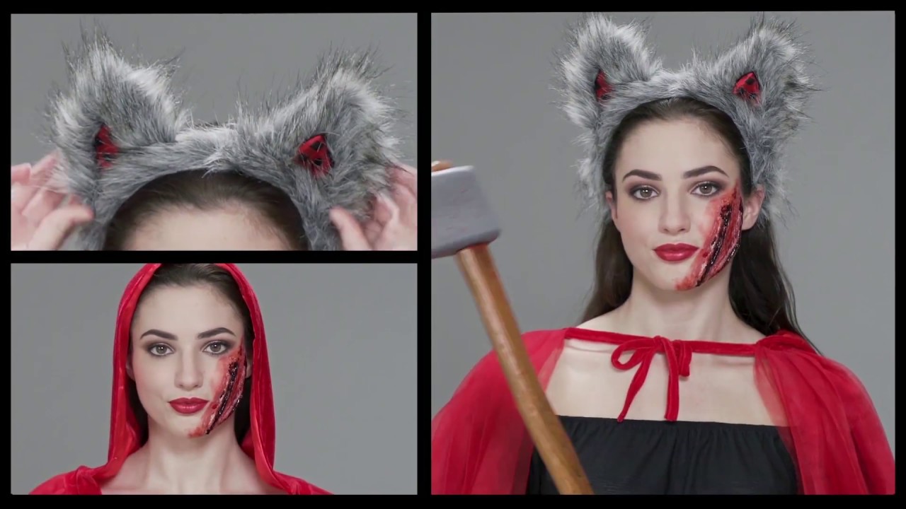 Little Red Riding Hood Makeup Tutorial - YouTube