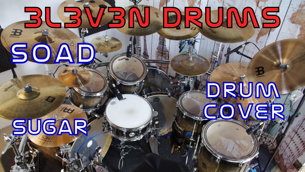 System Of A Down - Sugar - Drum Cover - YouTube