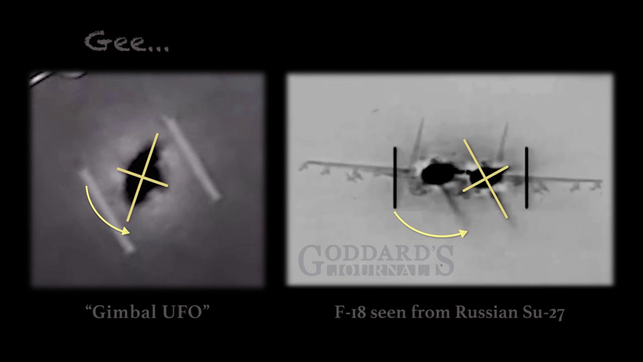 Gimbal UFO: Jet Engine FLIR Flares Rotate - YouTube