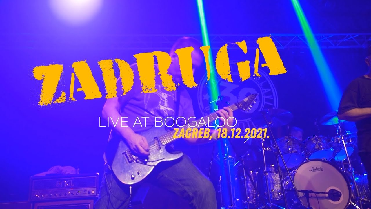 ZADRUGA - Dok bil sam mlad (LIVE AT BOOGALOO 2021) - YouTube