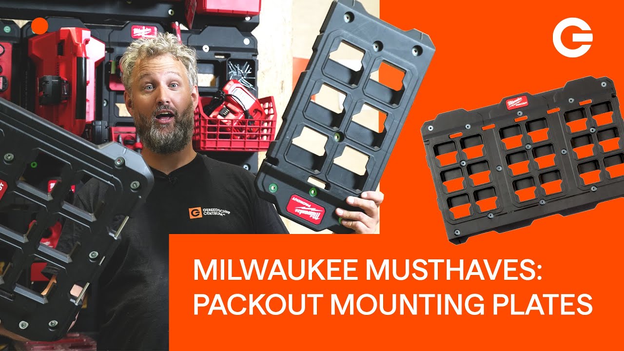 Milwaukee MUSTHAVES. Milwaukee Packout Mounting Plates. - YouTube