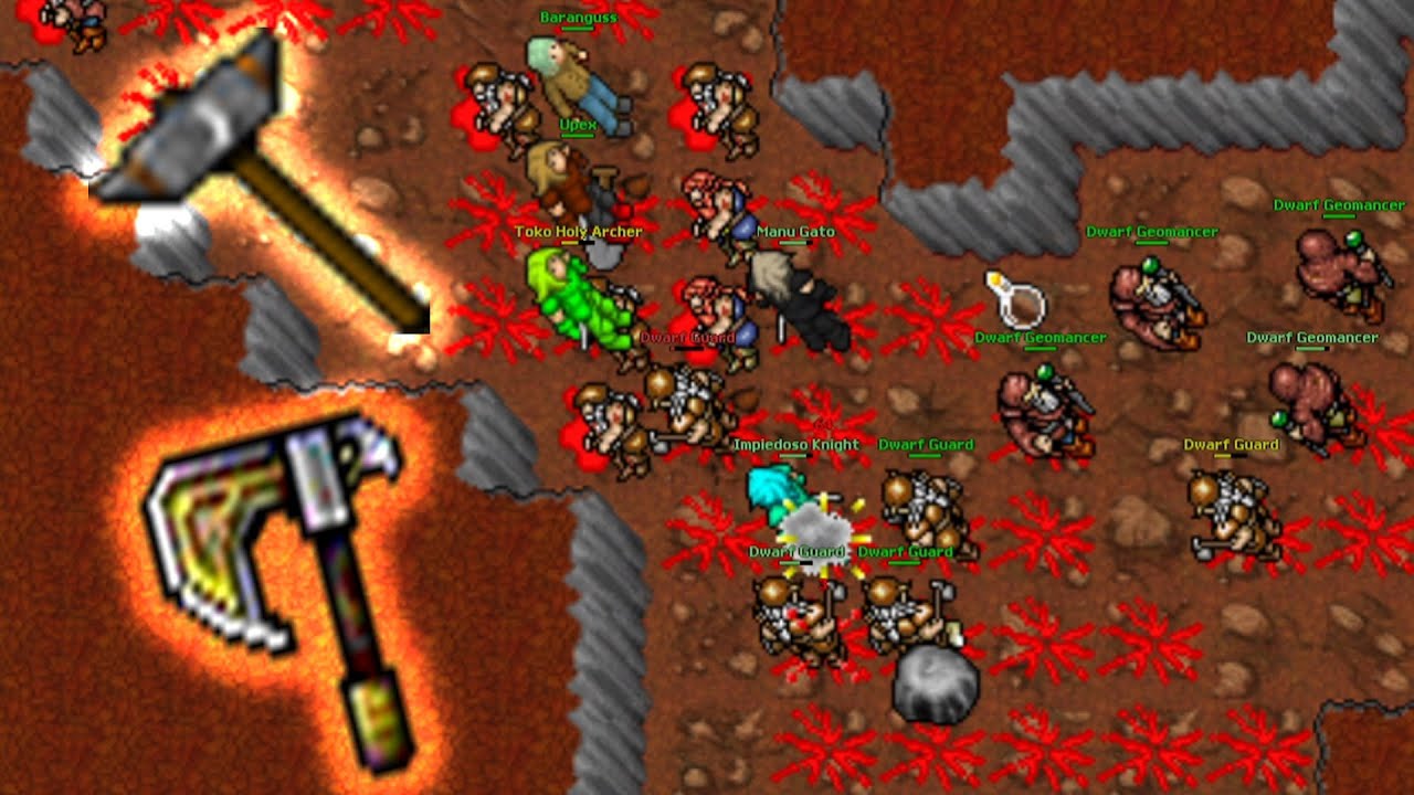 (QUEST) Circle Room Quest! Dwarven Quest! Dwarf Hell Quest! (Pacera 2006 - RL Tibia 7.6) Upex ...