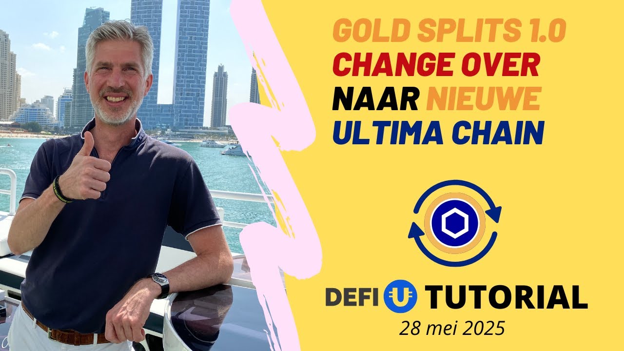 ️ Tutorial Gold Split 1.0 change over naar de nieuwe Ultima Chain - YouTube
