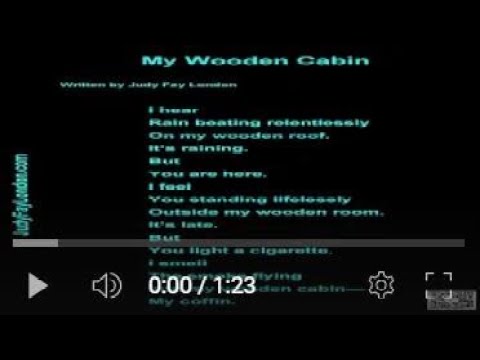 My Wooden Cabin (a poem) #poem #poetry #romantic #romance #lifeanddeath ...