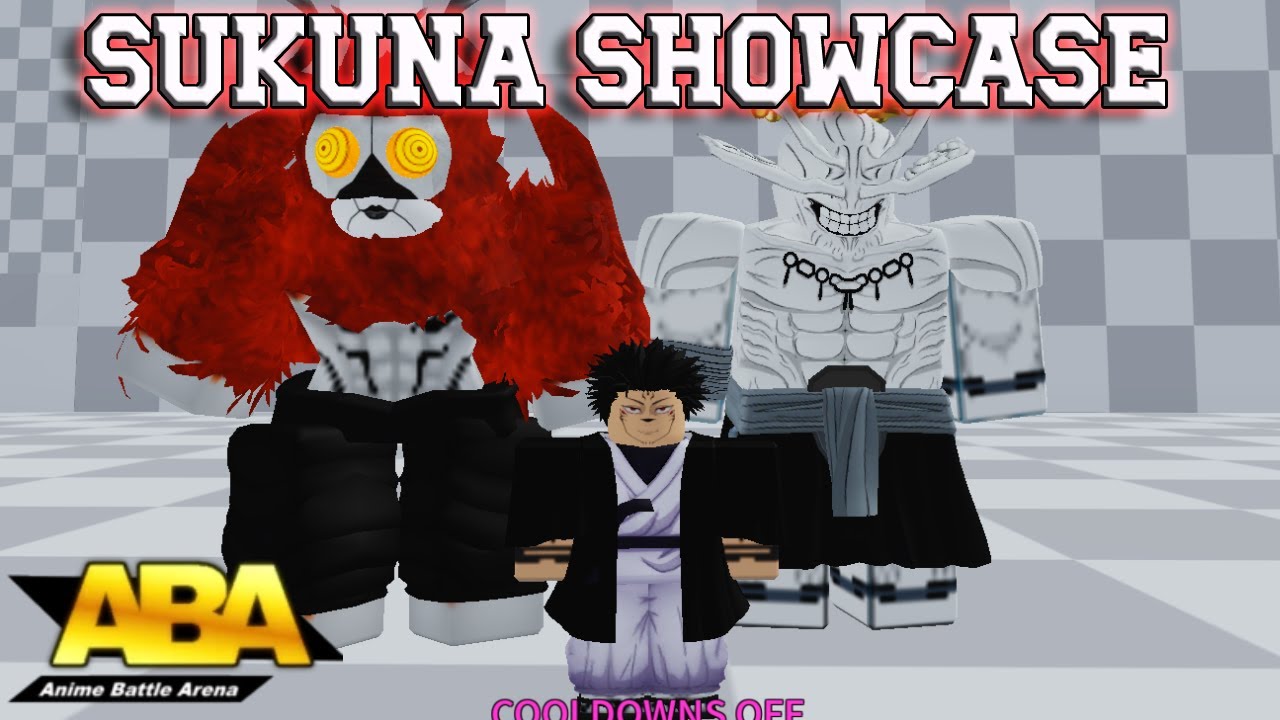 ULTIMATE SUKUNA SHOWCASE | ABA ( ANIME BATTLE ARENA ) - YouTube
