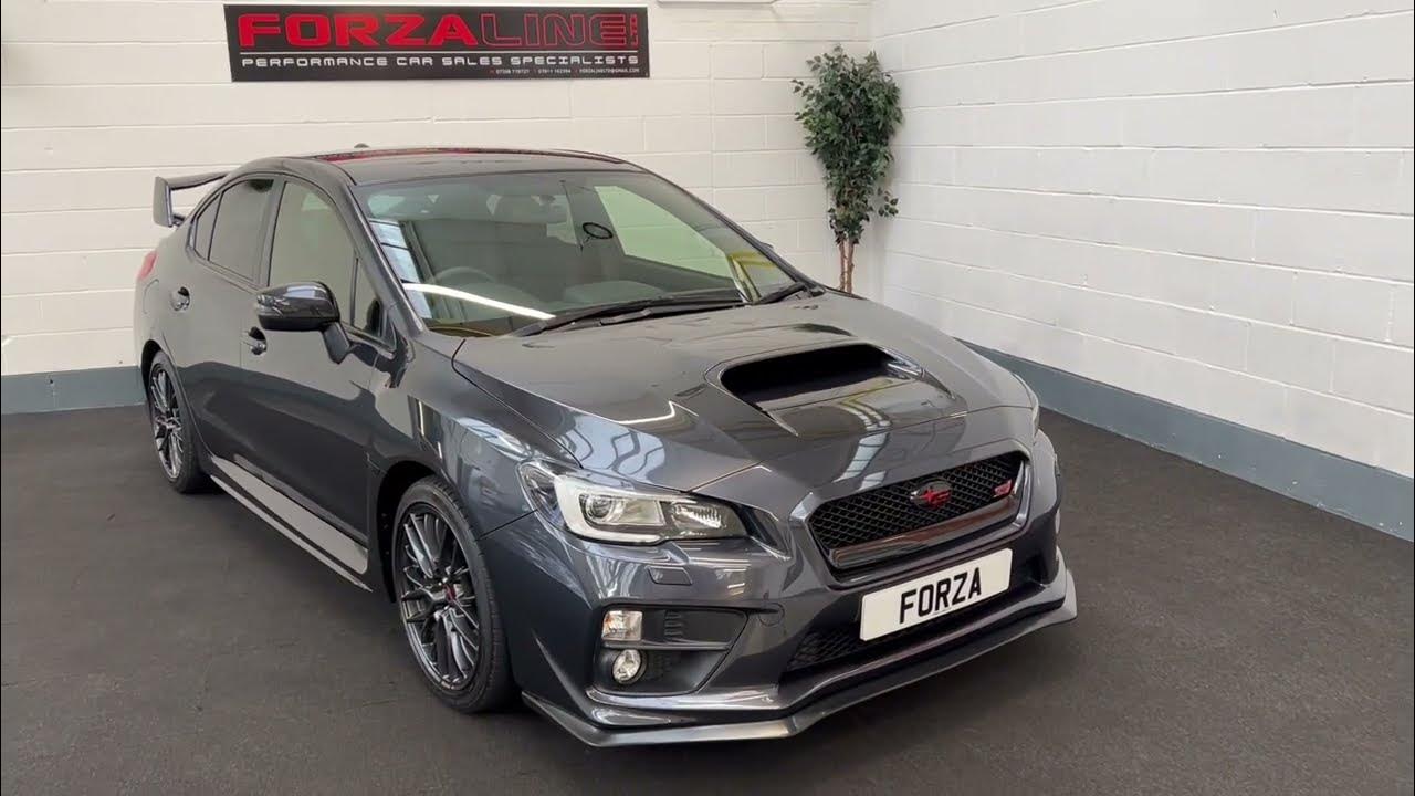2016 SUBARU IMPREZA WRX STI 2.5 T TYPE UK GUNMETAL GREY *LOW MILES* HTA SPLITTER, FORZALINE LTD ...