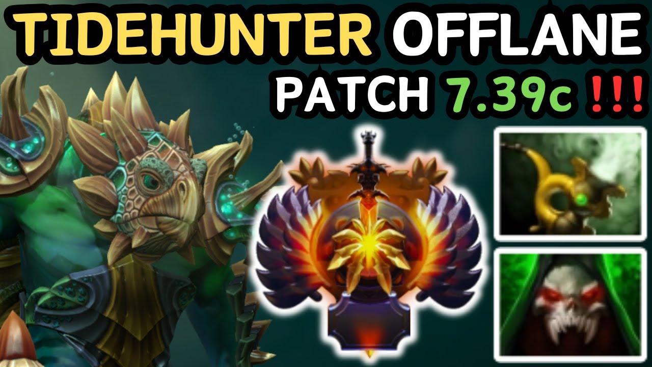 🔥 TIDEHUNTER OFFLANE JUST CRASHED THEIR GAME 💢 RAVAGE INTO SILENCE ...