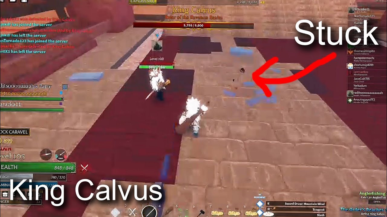 Killing King Calvus speedrun | Roblox Arcane Odyssey - YouTube