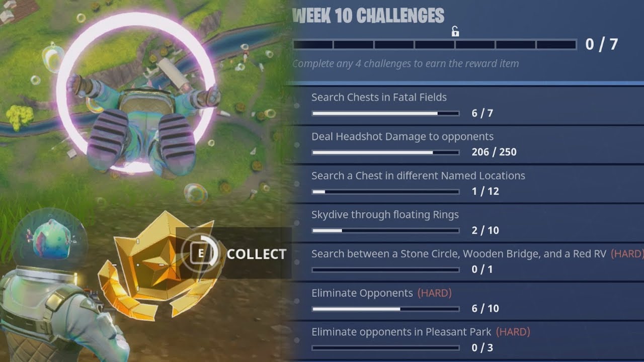 *WEEK 10* CHALLENGES TIPS ?! - Fortnite Battle Royale - YouTube