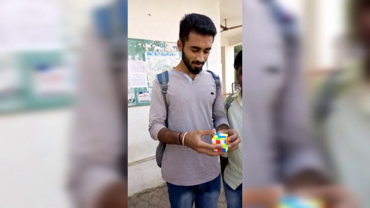 Casual solving in Collage with Akshay Raut .. ( USD King..) - YouTube