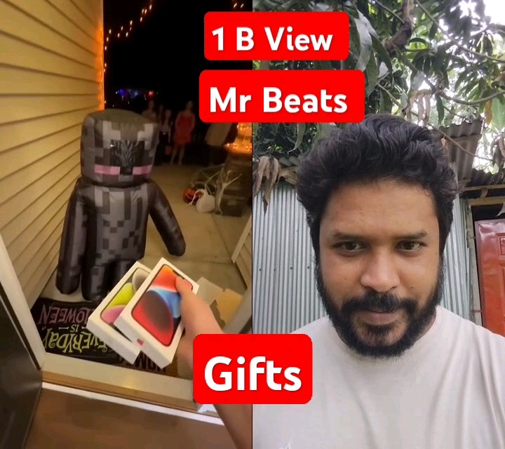 1 b view mr beats Giving iPhones Instead Of Candy on Halloween #shorts ...