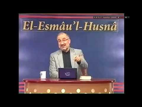 tek vazgeçilemez olan O'dur, El Ehad esmasından bir bölüm   Mustafa İslamoğlu