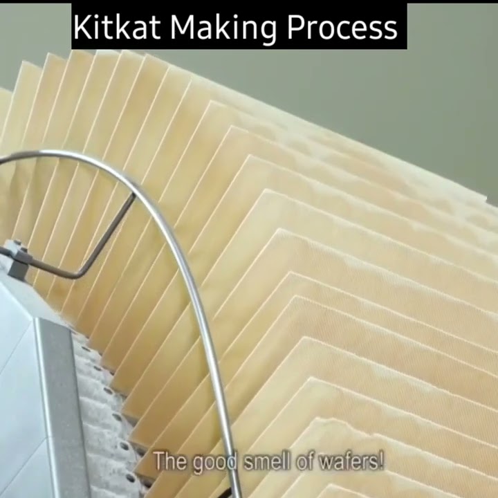Kitkat making process in factory || Kitkat in factory || Factory videos ...