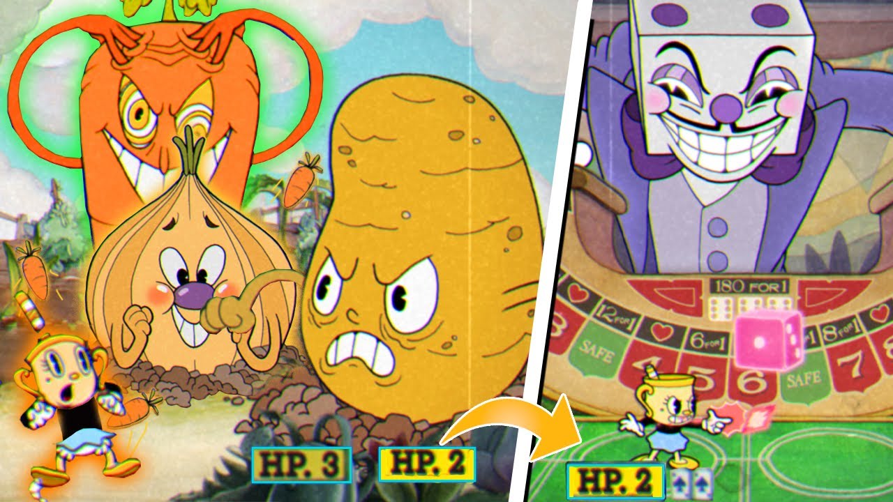 CUPHEAD, BUT HP RETAINS AFTER EACH FIGHT - YouTube