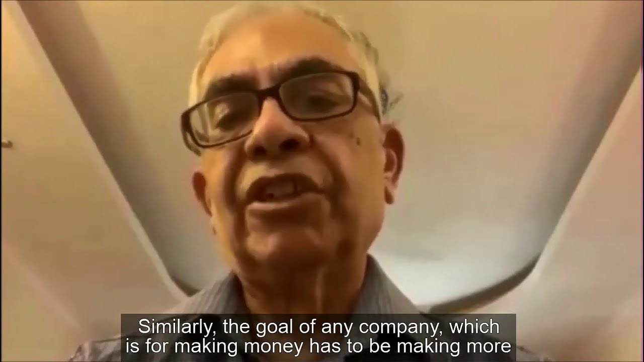 Ravi Gilani talks about three critical aspects using the analogy of a ...