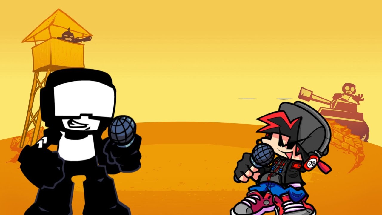 Friday Night Funkin - Guns | Rap Legacy Unfinished Build [FNF Mod ...