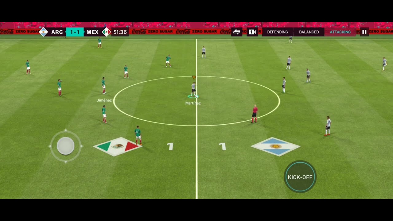 FIFA MOBILE : WORLD CUP 2022 | ARGENTINA VS MEXICO | GROUP STAGE ...