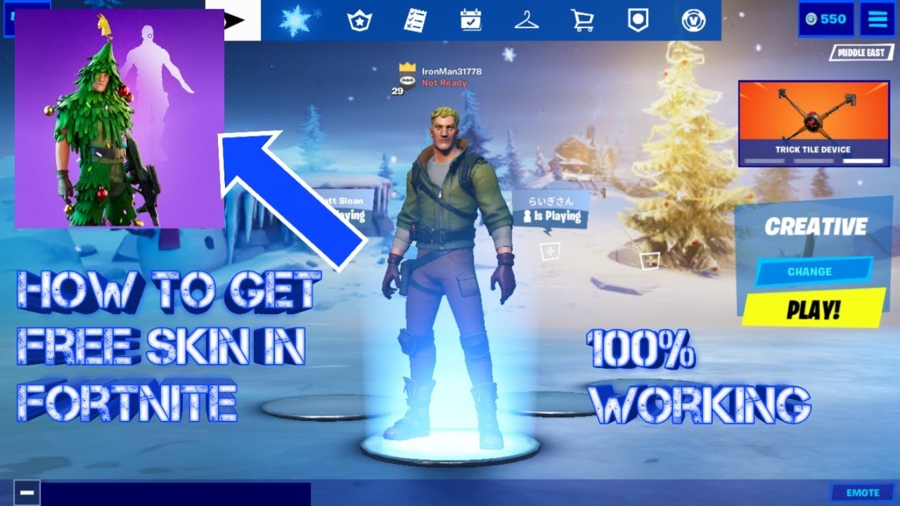 How to get Free Skin in Fortnite In 2020 *100% Working* - YouTube
