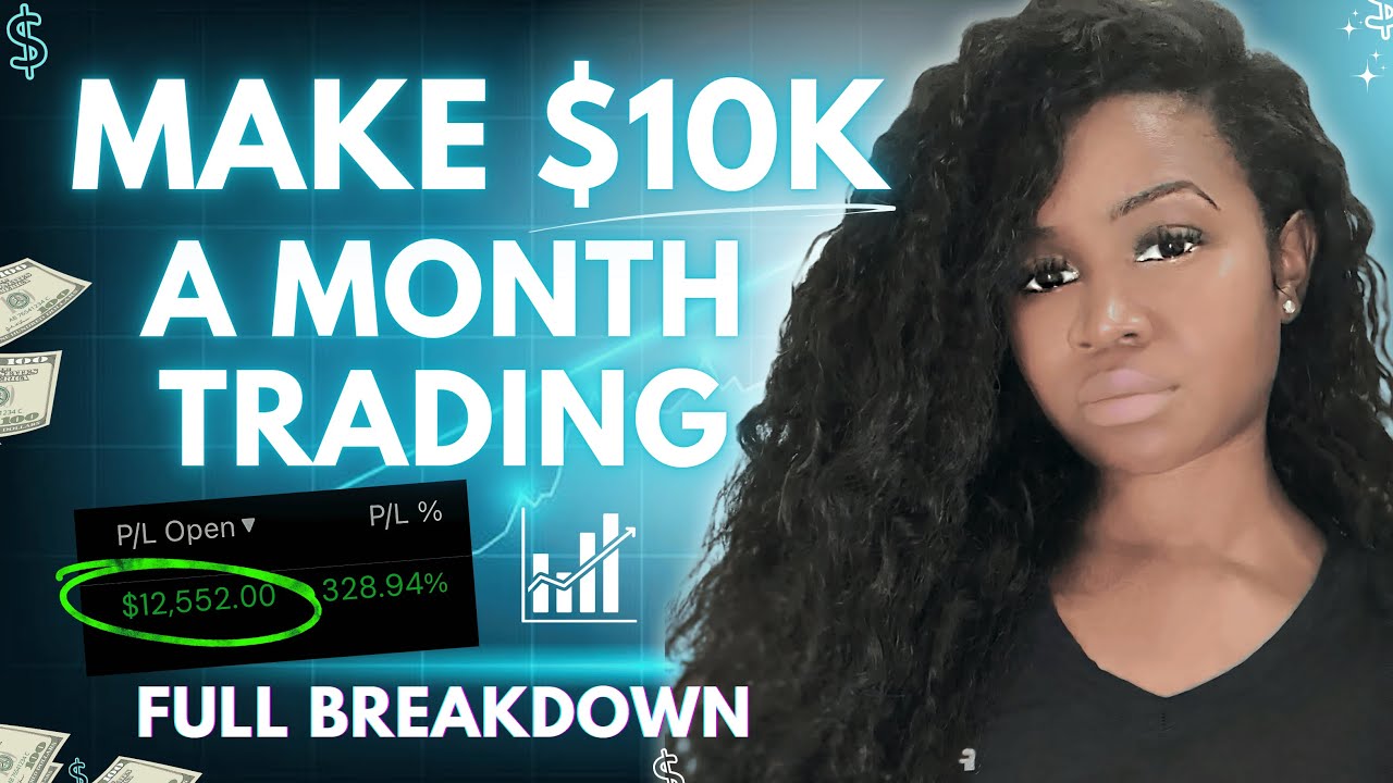 How to Make $10,000 A Month Trading | Realistic Strategy to Start ...