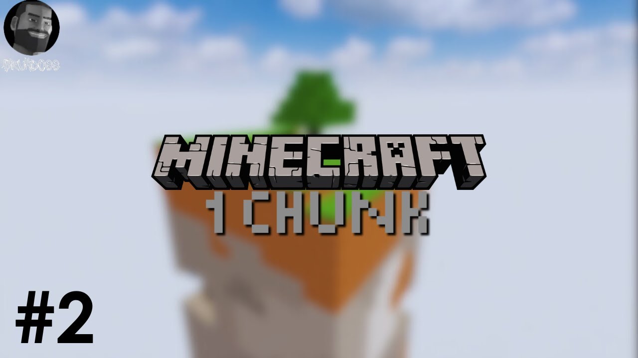 Lets play Minecraft One Chunk - Part 2 - Building my House! - YouTube