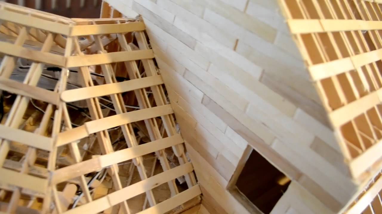 35 - Building Popsicle House - YouTube