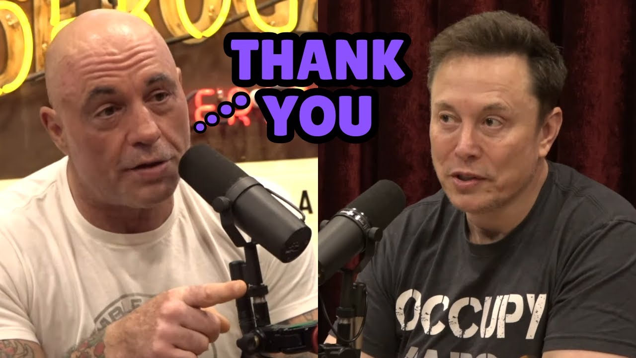 Joe Rogan THANKS Elon Musk - "You Changed the Course of History" - YouTube