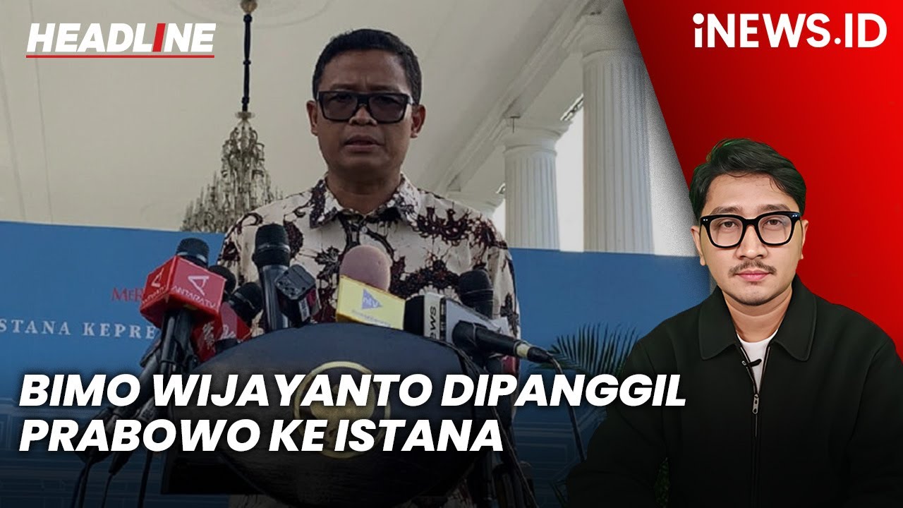 Bimo Wijayanto Dipanggil Prabowo ke Istana, Ada Apa? | Headline iNEWS.ID - YouTube