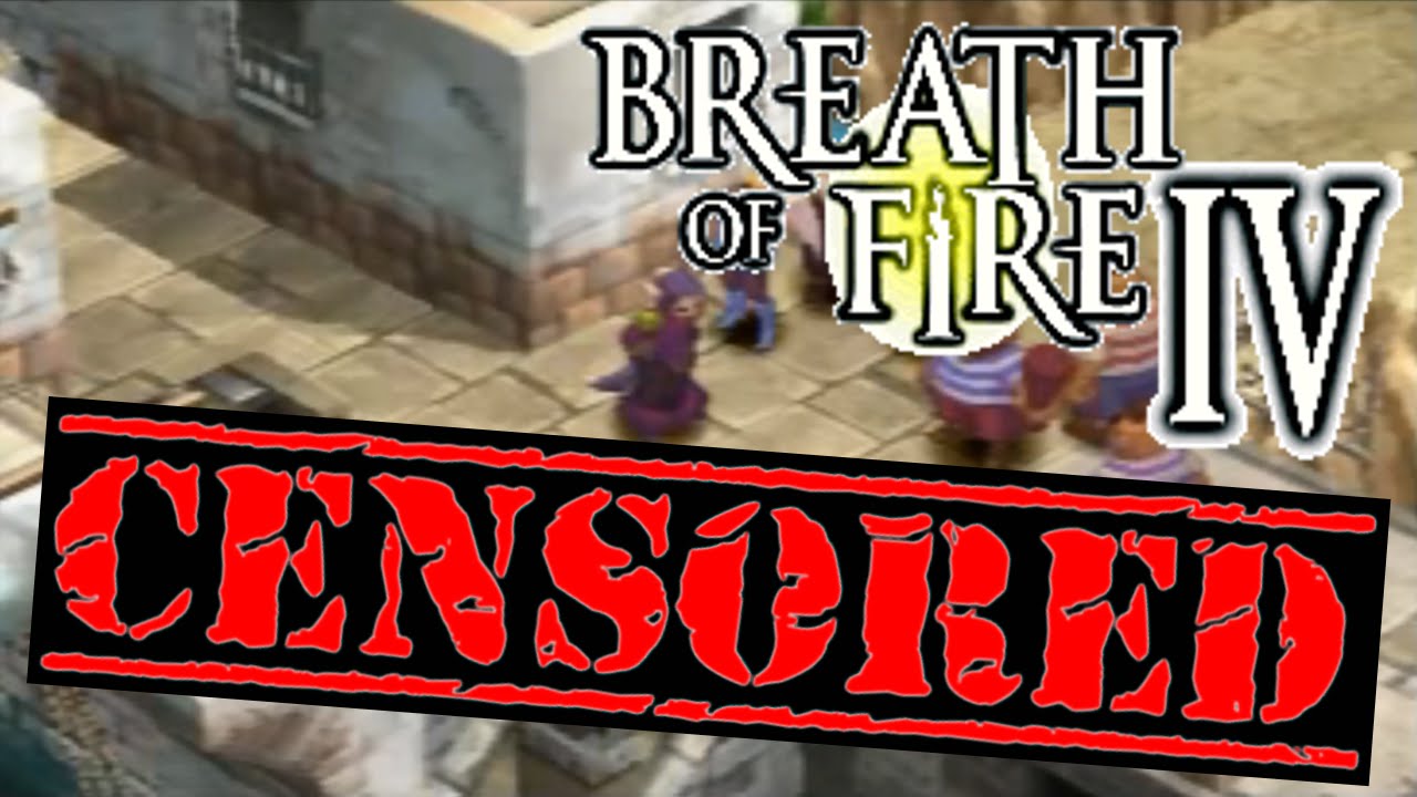 Breath Of Fire 4 CENSORED - Ursula Dropping Trousers Removed ...