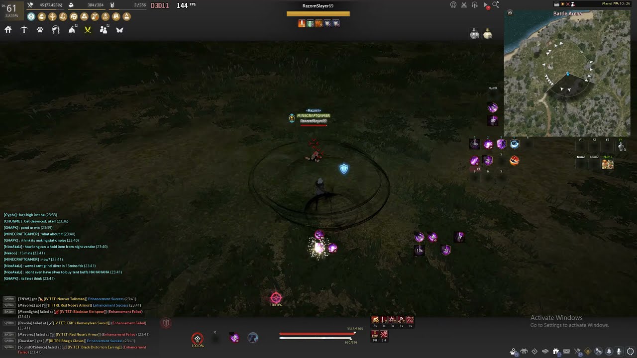 BDO Awakening Nova PVP COMBO with CC Limit Reset - YouTube