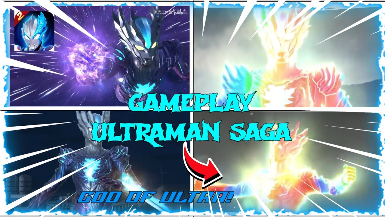 bocoran gameplay Ultraman saga/God of ultra 😱! - Ultraman legend of ...