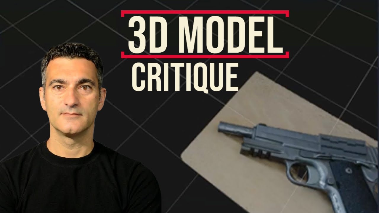 3D model critique | Photogrammetry | Weapon | 3D Forensics | CSI ...