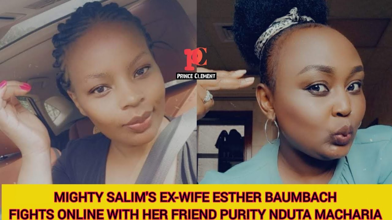 DRAMA AS MIGHTY SALIM'S EX-WIFE ESTHER BAUMBACH FIGHTS ONLINE WITH HER ...