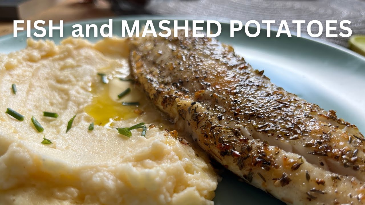 Easy Fish and Mashed Potatoes at Home. Velvety and Flavorful! - YouTube