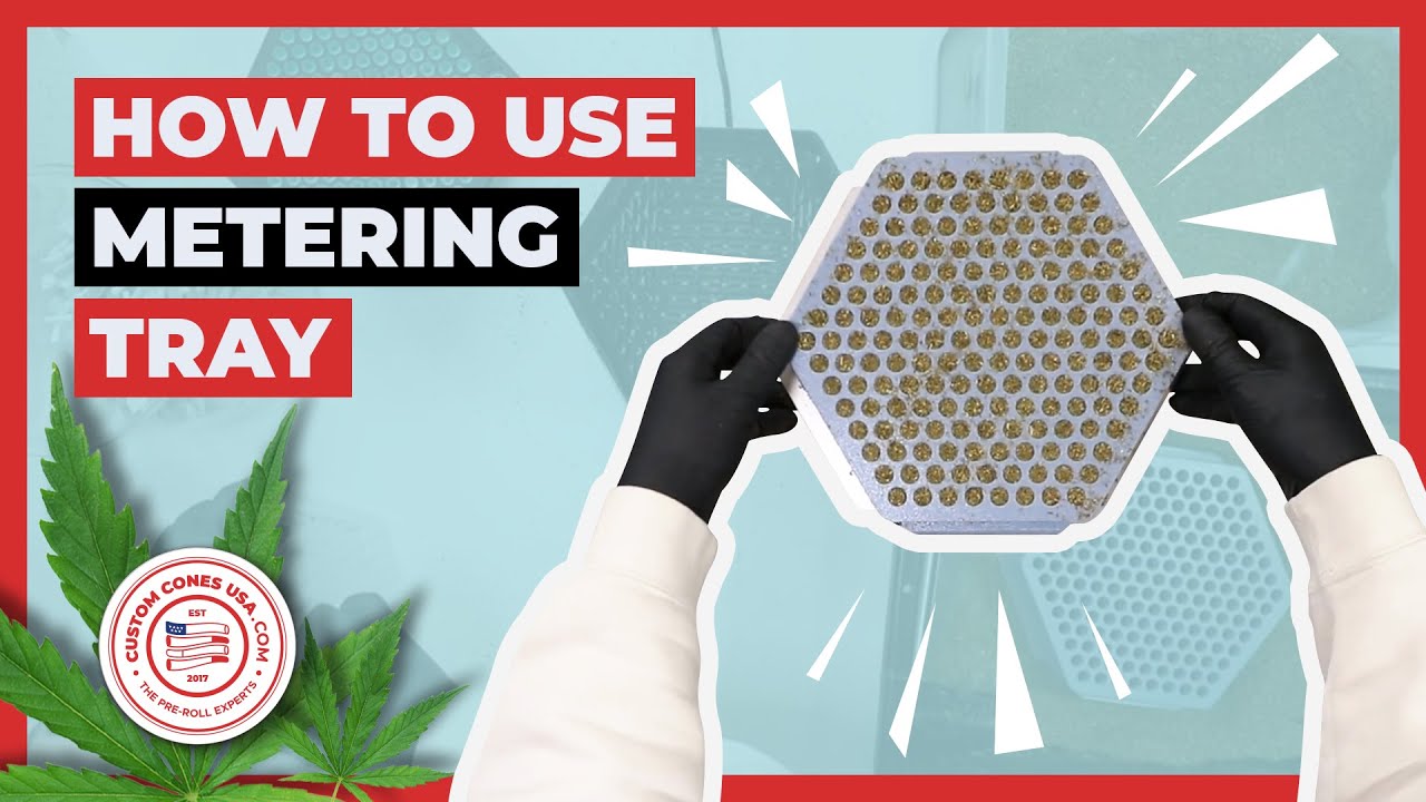 How to Use a Metering Tray for Accurate Pre-Rolls - YouTube