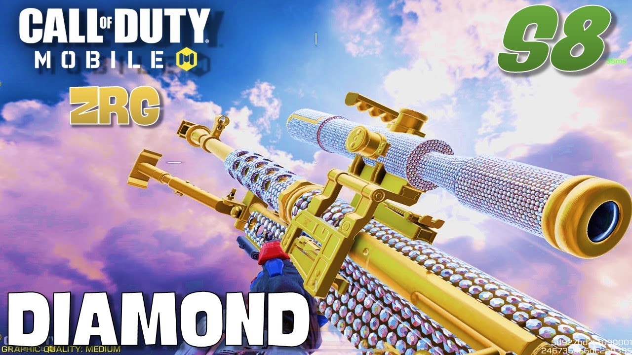 COD Mobile ZRG DIAMOND CAMO UNLOCKED - YouTube