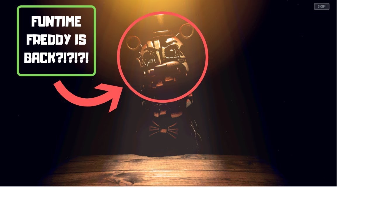 FUNTIME FREDDY IS BACK?!?!?! - YouTube
