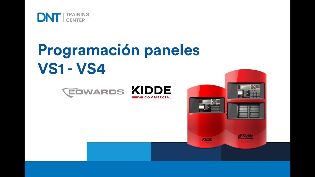DNT - Webinar Edwards: Programación paneles VS1 - VS4 - KIDDE - YouTube
