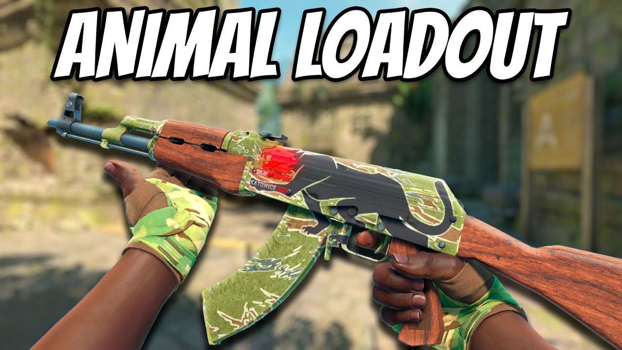 INSANE ANIMAL Theme CS2 Loadout! - The Best CS2 Skins (2024) - YouTube