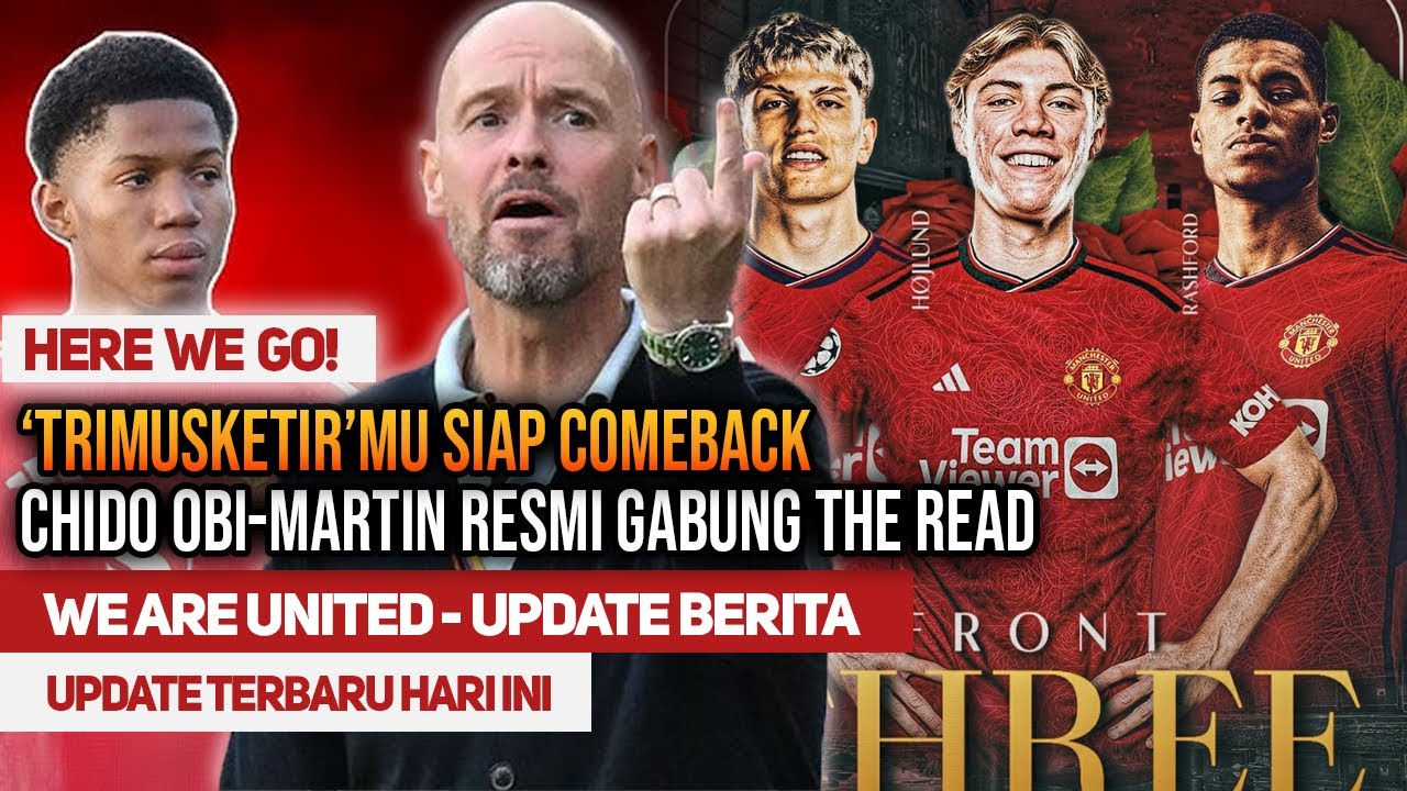'TRISULA' Mu Comeback, Ten Hag Jadikan Starter Utama Garnaco-Hojlund ...