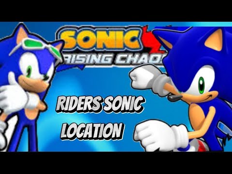 sonic rising chaos riders sonic location - YouTube