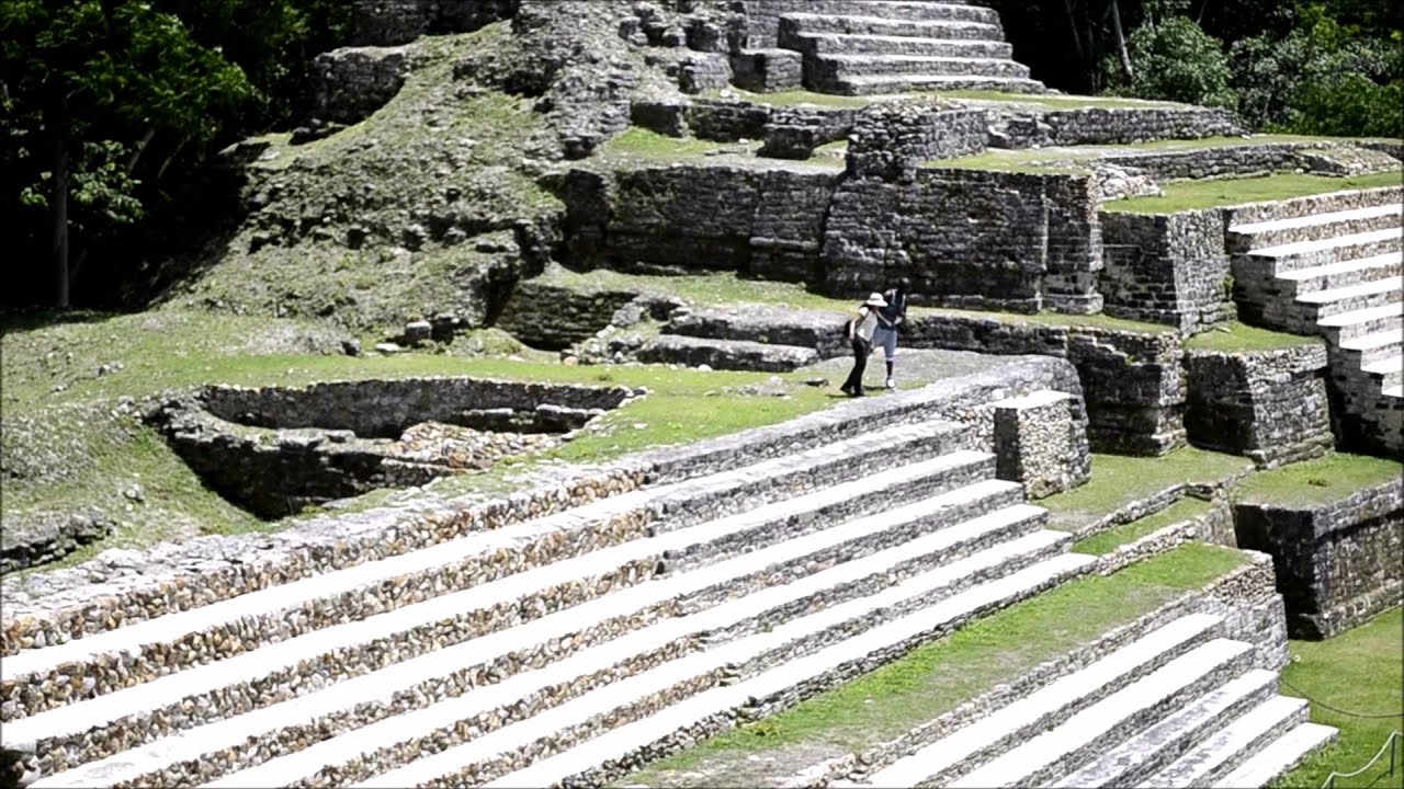 Amazing Belize Mayan Pyramid Ruins with audio Quranic recitation - YouTube