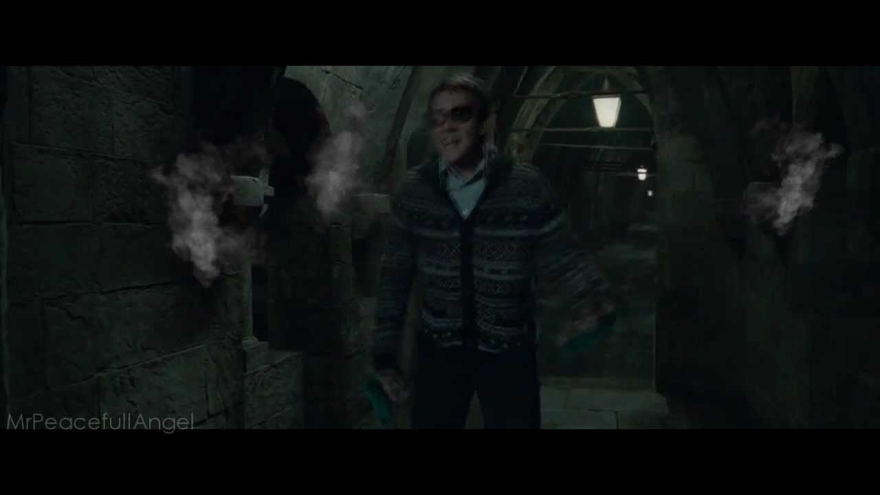 Neville Longbottom Kills Scabior (snatcher) with a gun! - YouTube