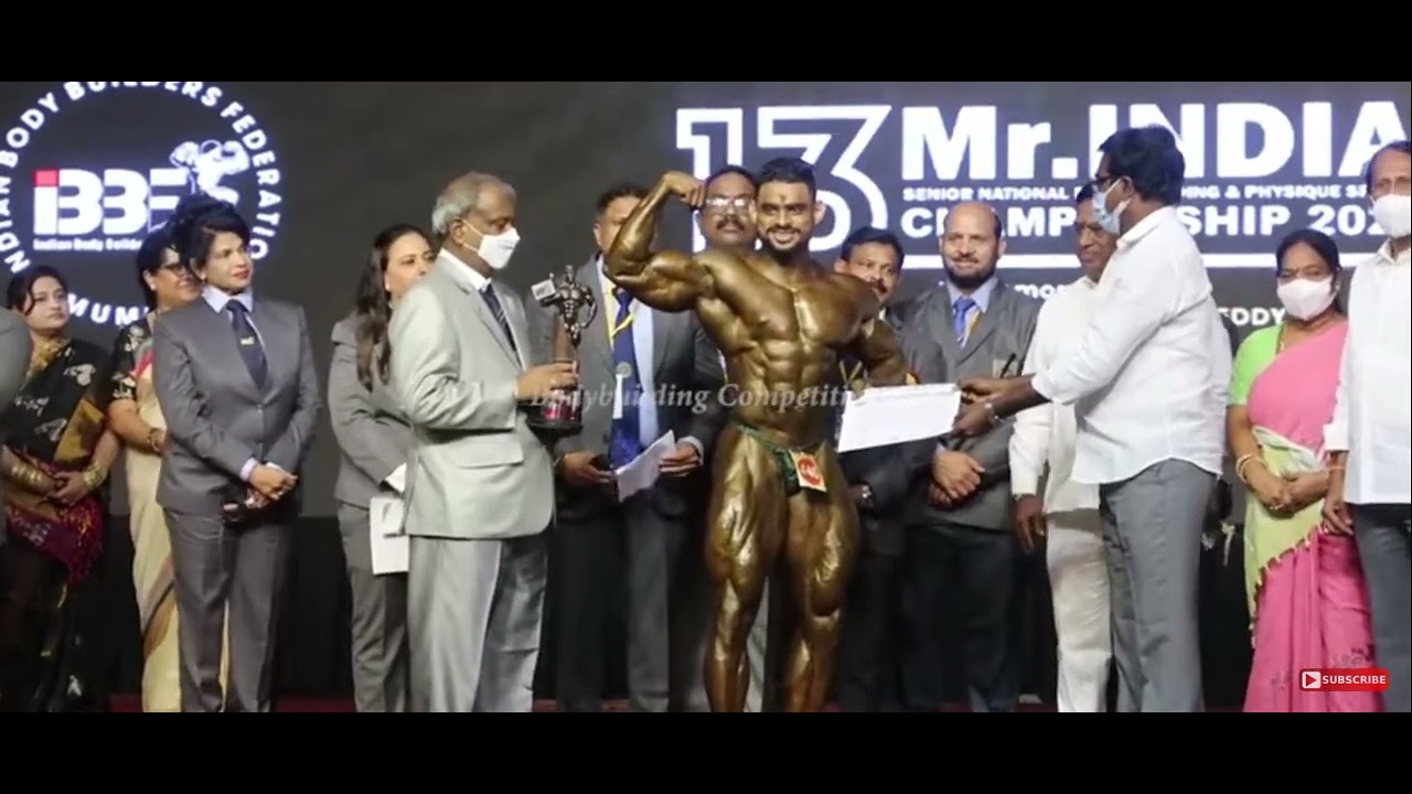 IBBF Mr. India 2022 Championship Bodybuilding competition | 08\01\2022 ...