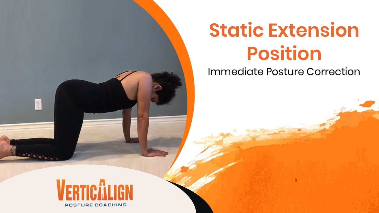 Static Extension Position | Immediate Posture Correction - YouTube
