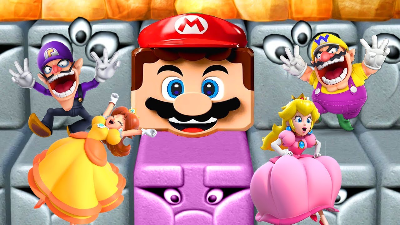 Mario Party 10 - Lucky Couple Daisy and Waluigi vs Wario and Peach ...