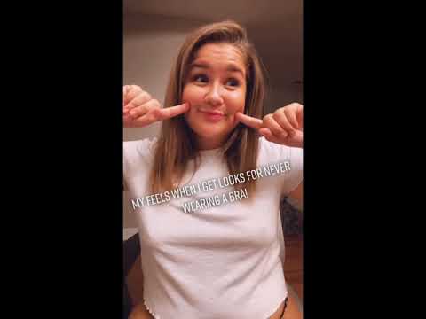 Asupan Rebahan - girls no bra - tiktok no bra - tiktok no bh