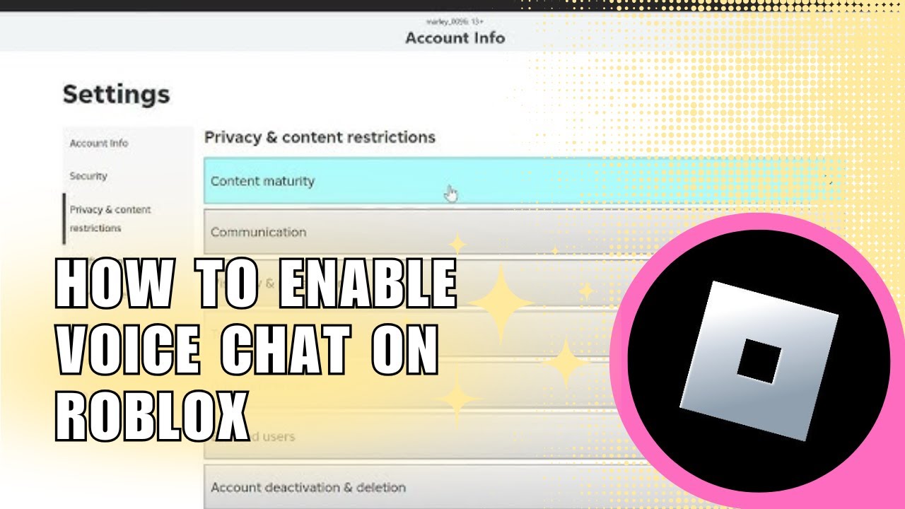 How to Enable Voice Chat on Roblox 🎙️ | Talk with Friends in Any Game ...
