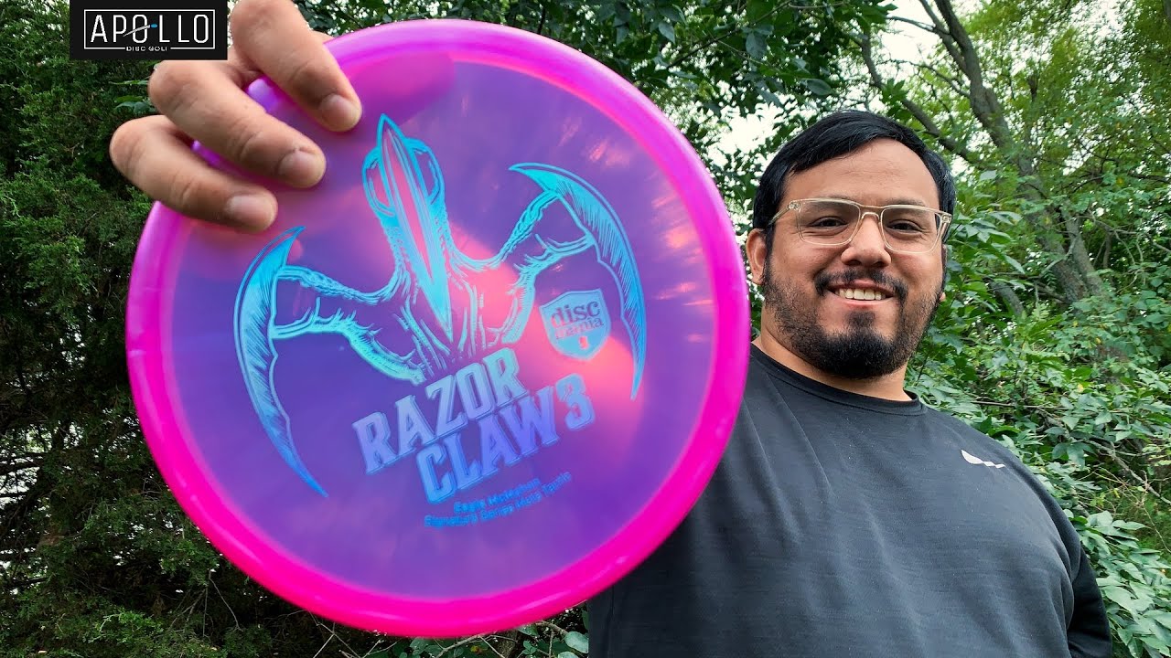 NEW Discmania Razor Claw 3 Review // A MORE Versatile Zone - YouTube