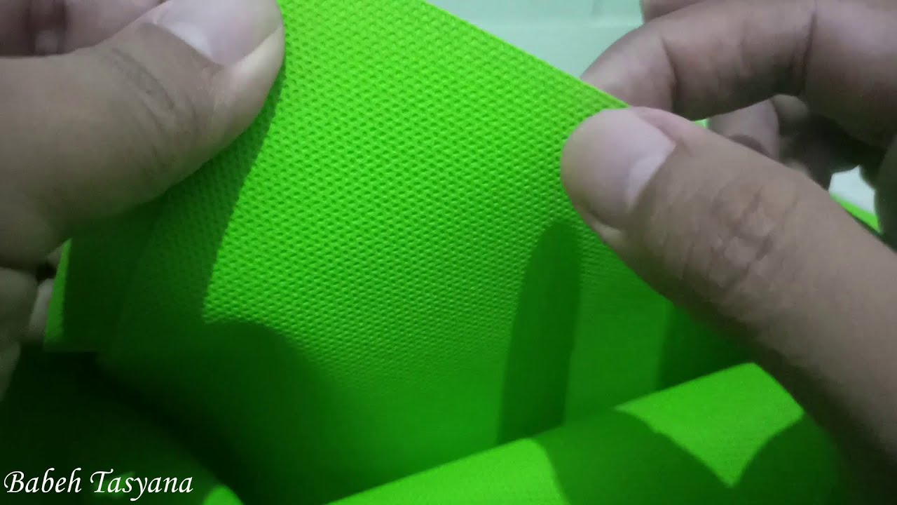 Review, Harga dan Tes Bahan Greenscreen, Bahan Spunbond, 100gr - YouTube
